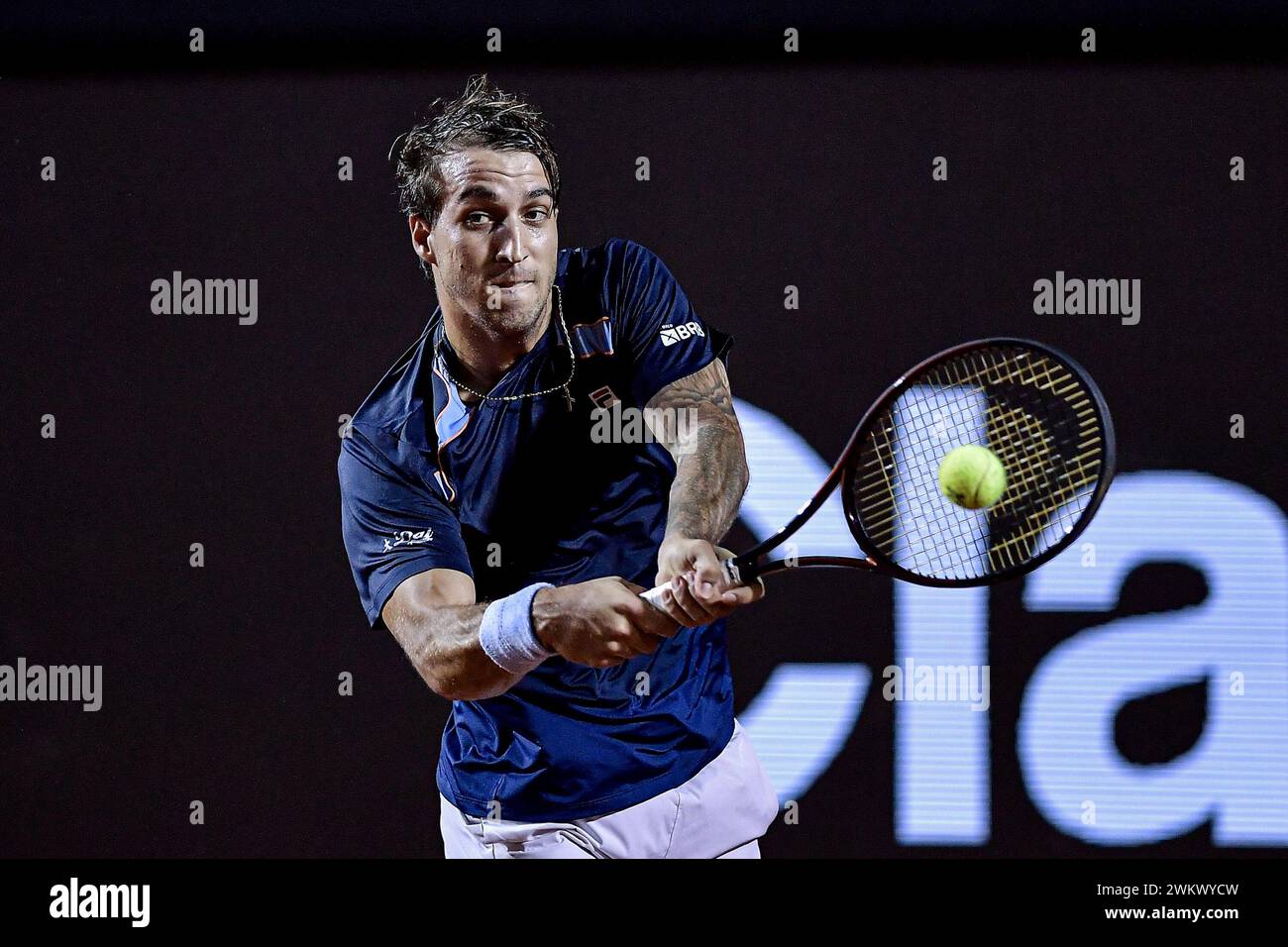 RJ - RIO DE JANEIRO - 02/22/2024 - RIO OPEN 2024 - Brazilian tennis ...