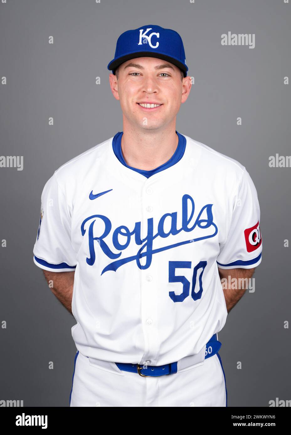 This is a 2024 photo of pitcher Kris Bubic of the Kansas City Royals ...