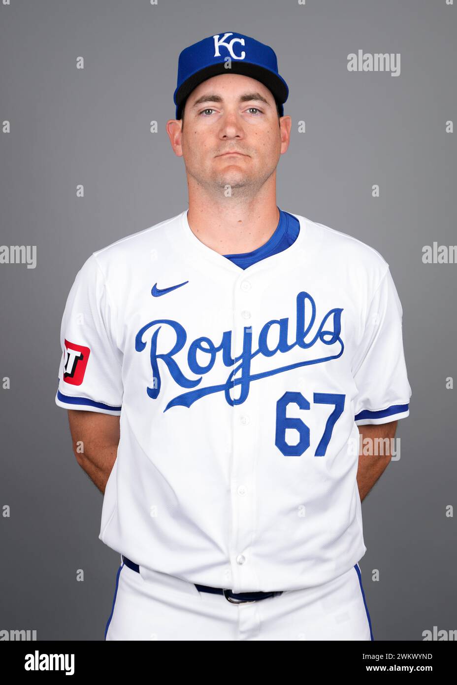 This is a 2024 photo of pitcher Seth Lugo of the Kansas City Royals ...