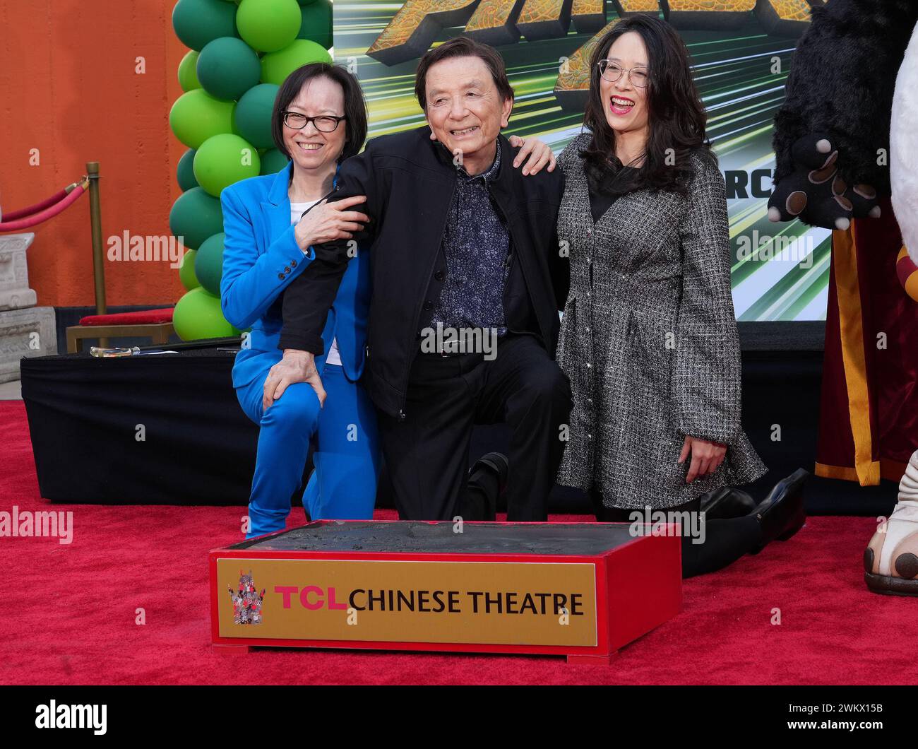 Los Angeles, USA. 22nd Feb, 2024. (L-R) Susan Hong, James Hong and ...