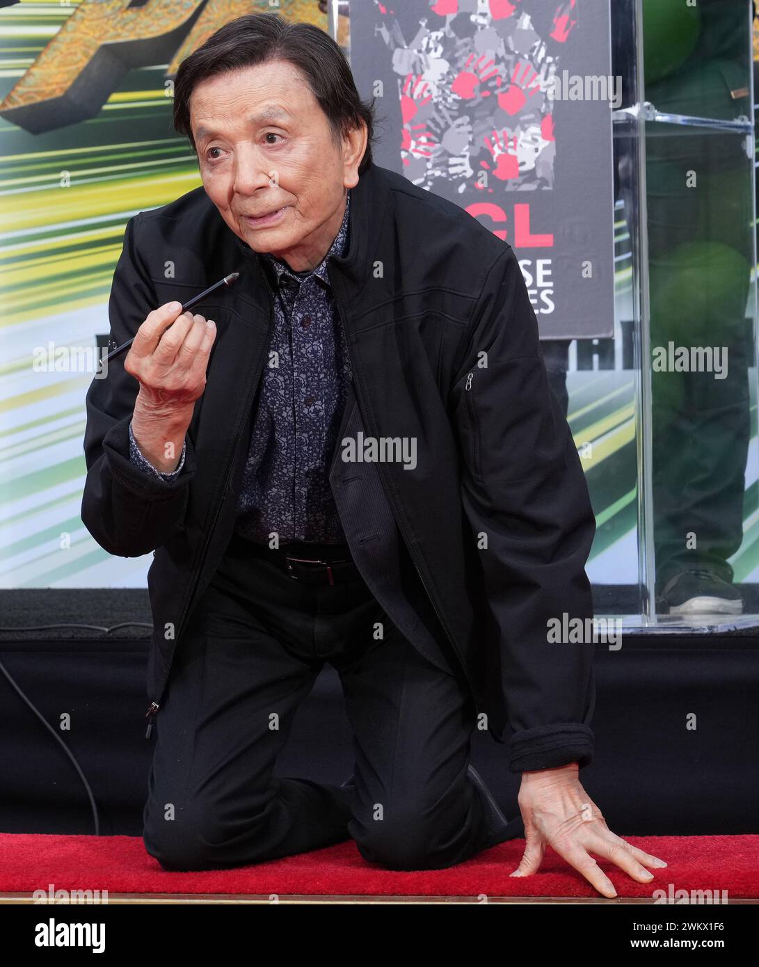 Los Angeles, USA. 22nd Feb, 2024. James Hong at the James Hong Hand ...