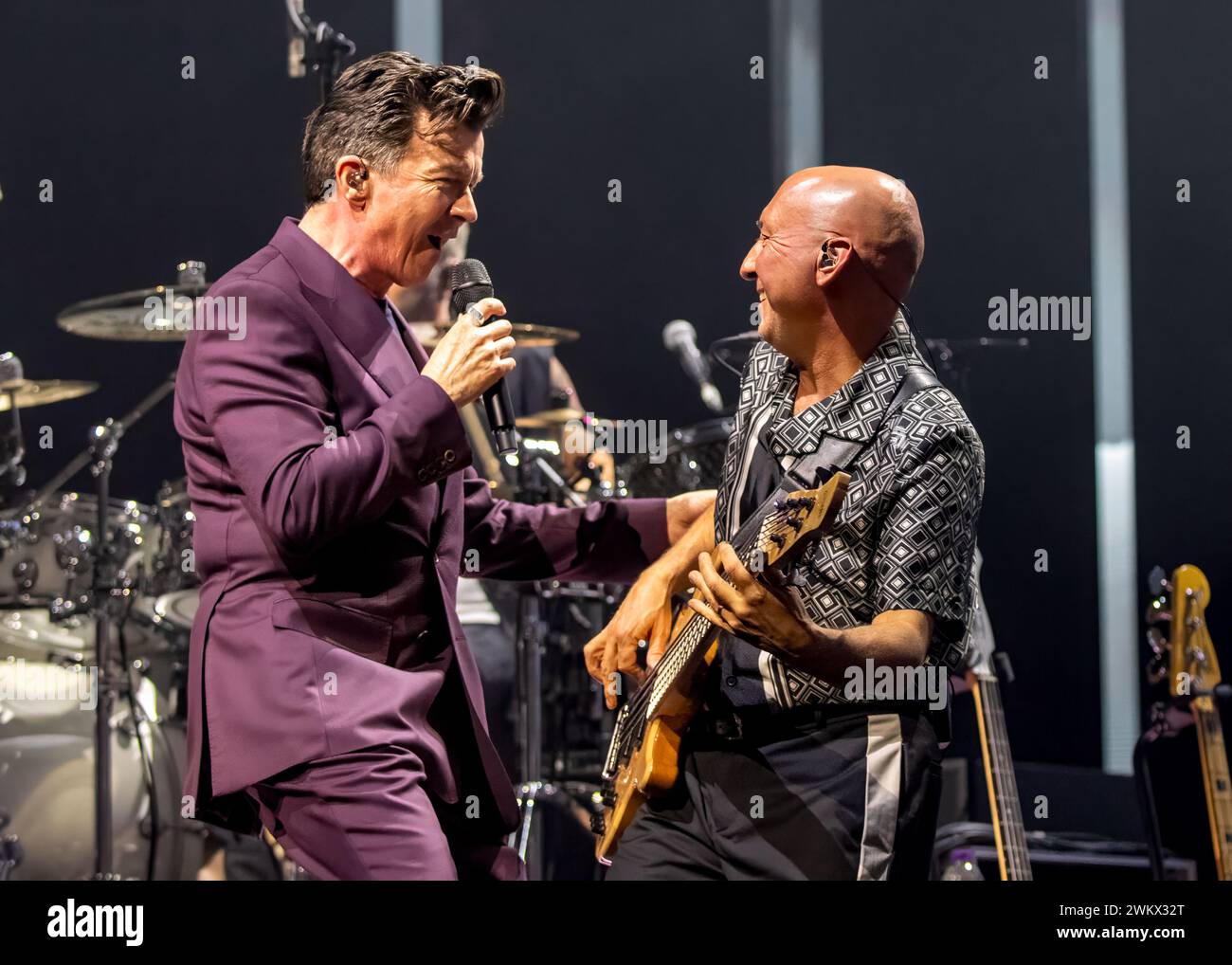 Motorpoint Arena, Nottingham, UK. 22 February 2024, Event: Rick Astley ...