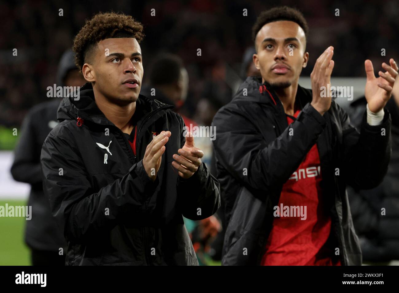 Rennes, France. 22nd Feb, 2024. Desire Doue, Guela Doue of Rennes ...