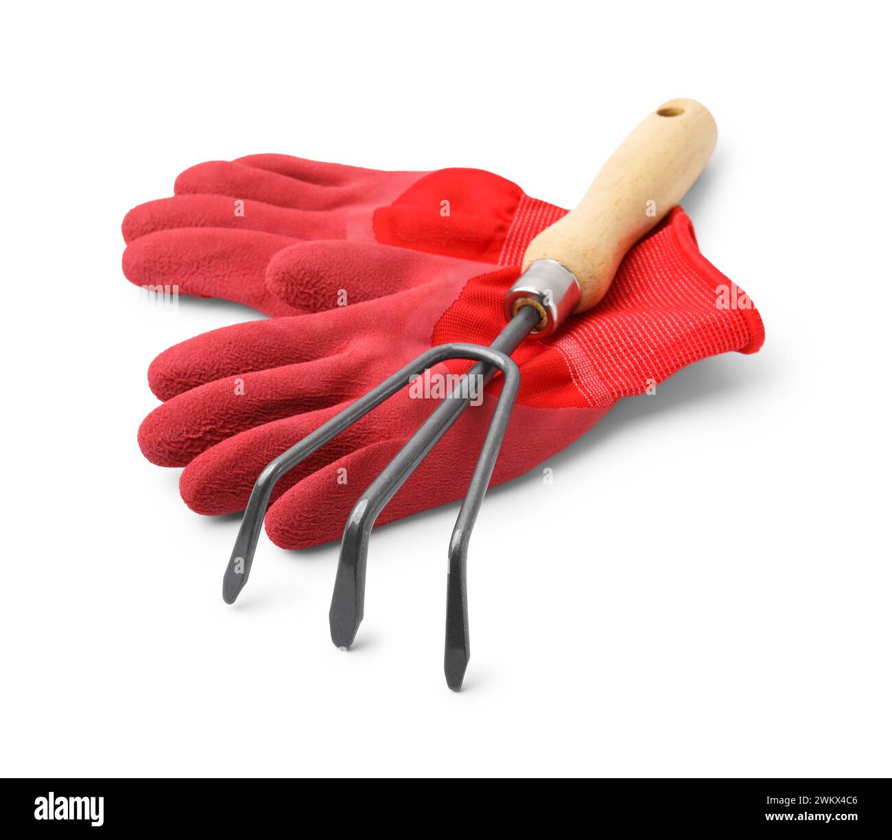 Agriculture safety gloves on Cut Out Stock Images & Pictures - Alamy