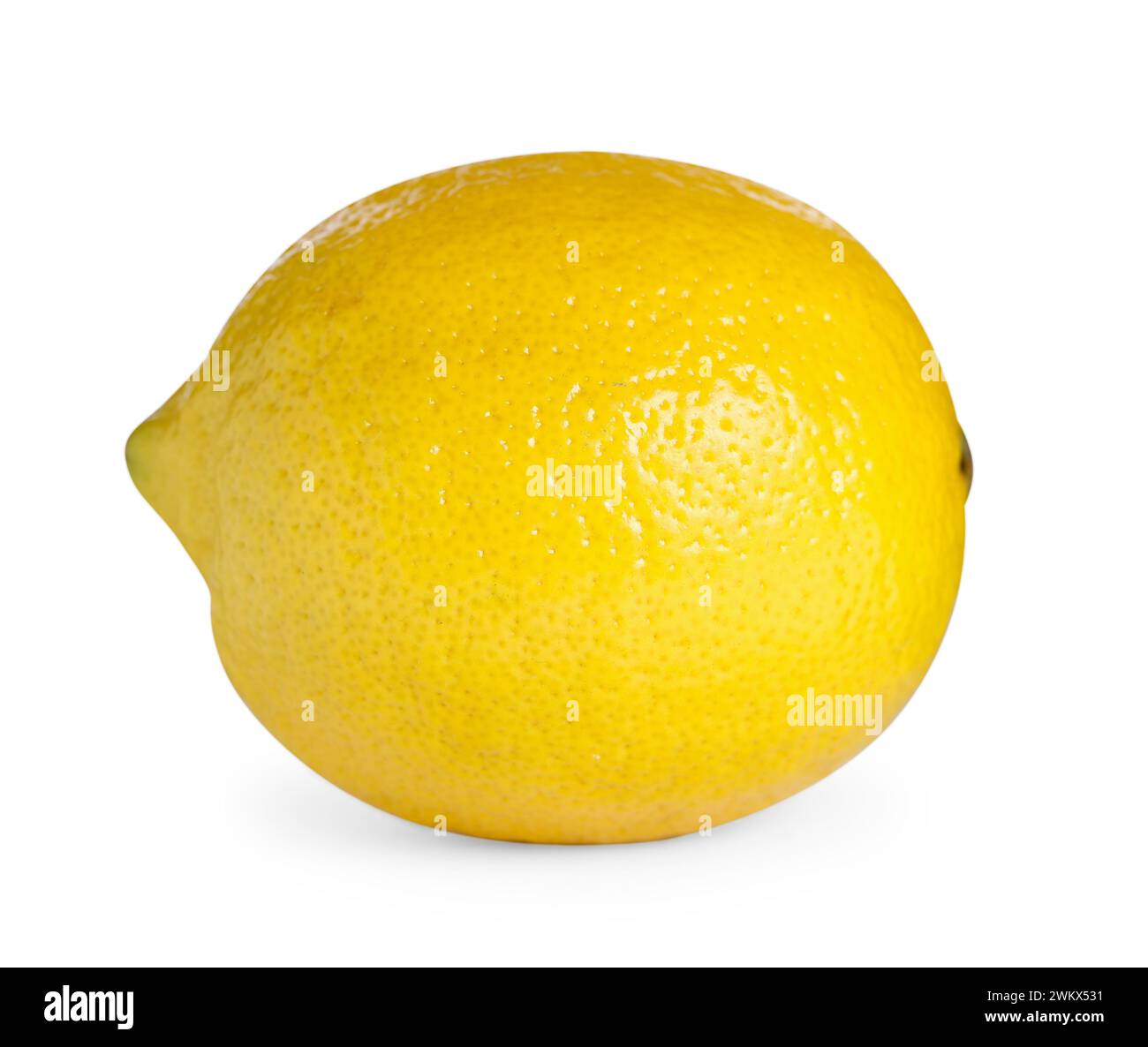 Fresh lemon isolated on white. Citrus fruit Stock Photo - Alamy