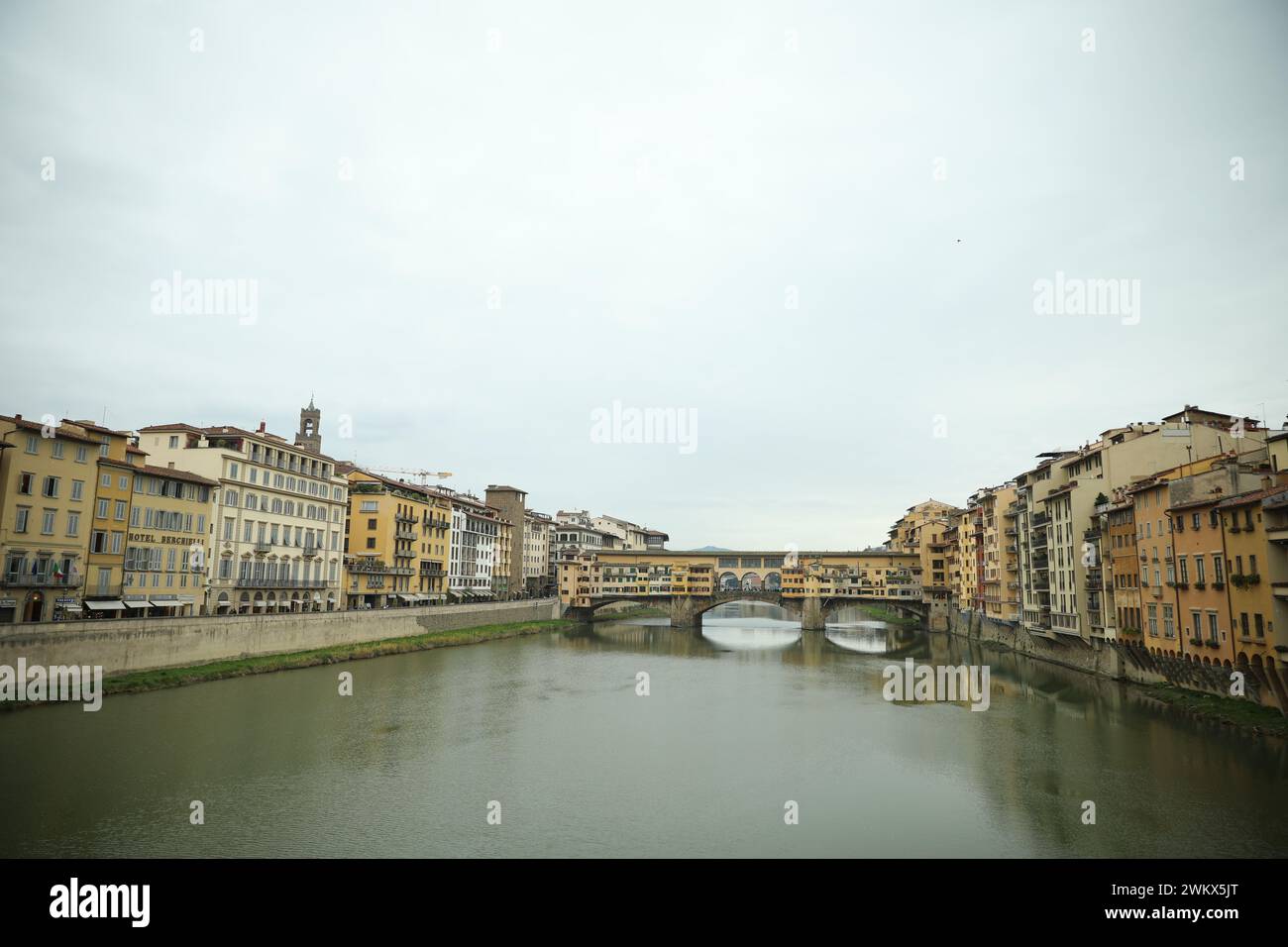 Florence, Italy - February 8, 2024: Picturesque view of city with ...