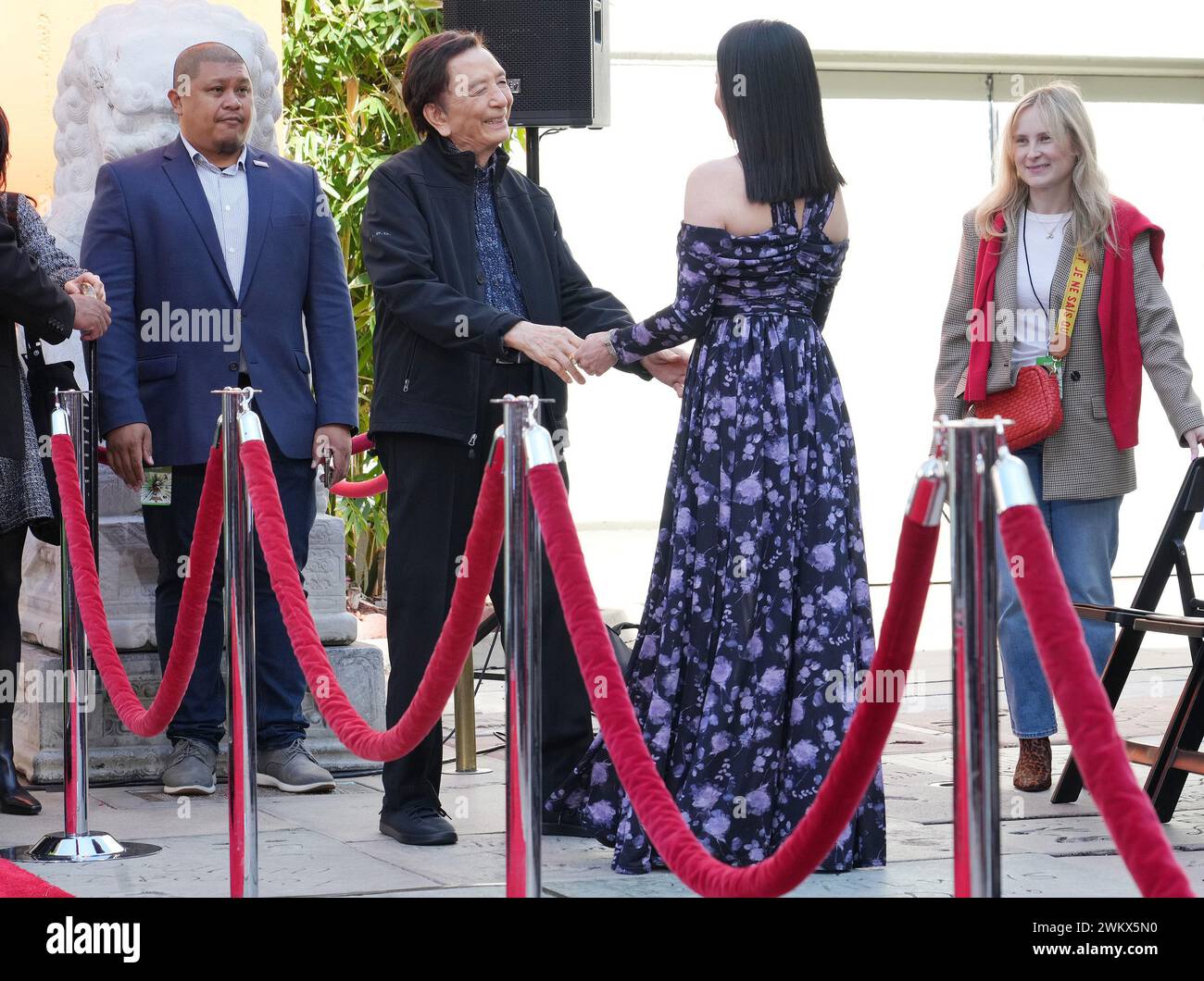 Los Angeles, USA. 22nd Feb, 2024. (L-R) James Hong and Lucy Liu at the ...