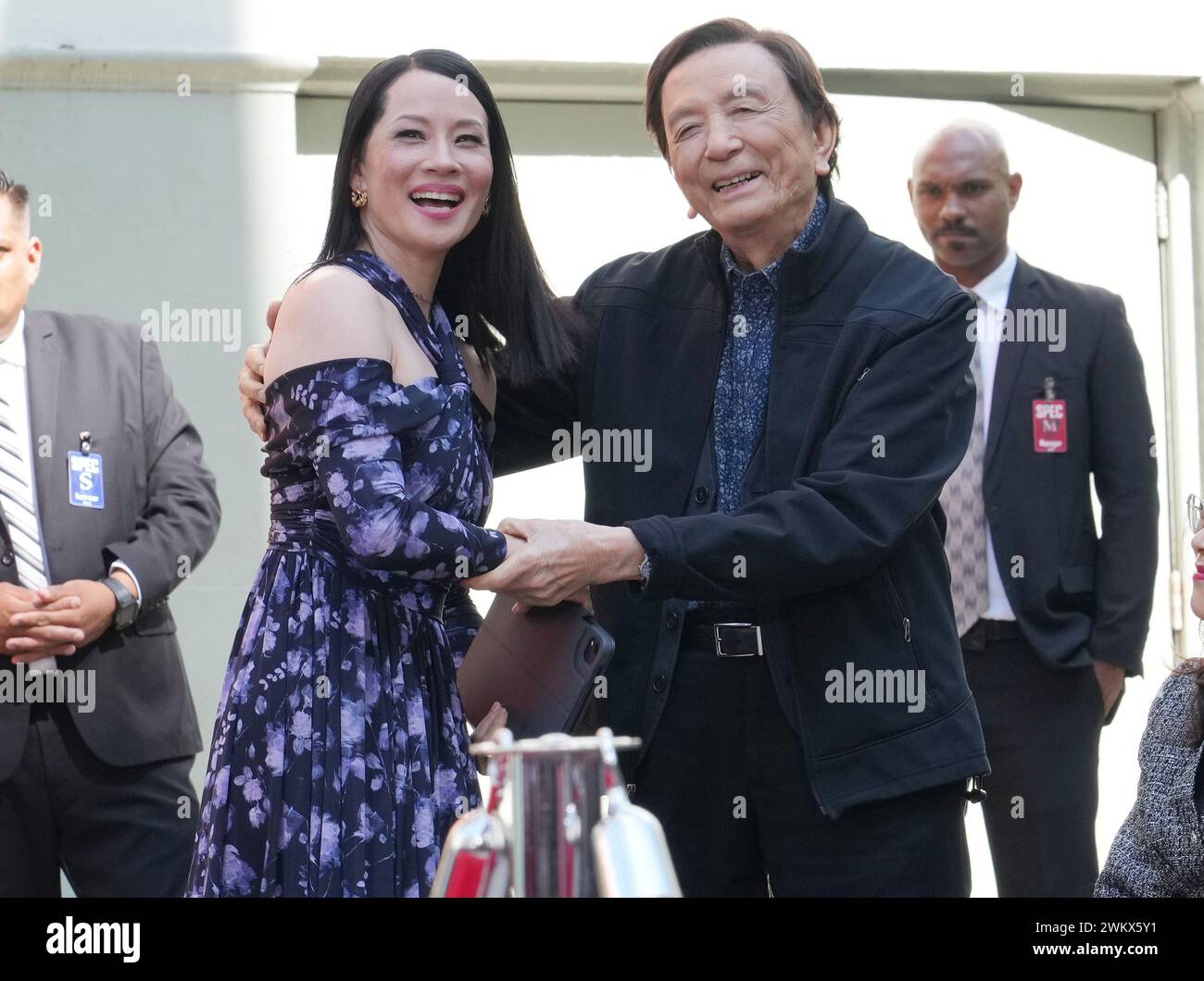 Los Angeles, USA. 22nd Feb, 2024. (L-R) Lucy Liu and James Hong at the ...