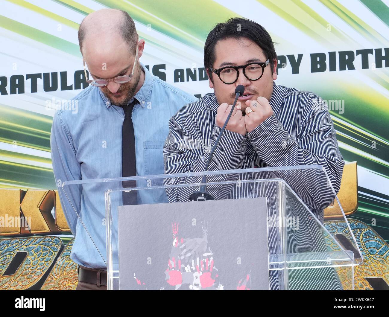 Los Angeles, USA. 22nd Feb, 2024. (L-R) Daniel Scheinert and Daniel ...