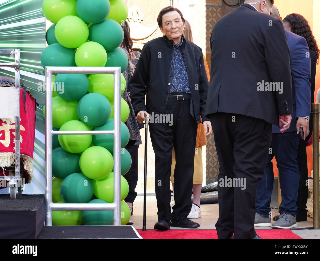 Los Angeles, USA. 22nd Feb, 2024. James Hong at the James Hong Hand ...