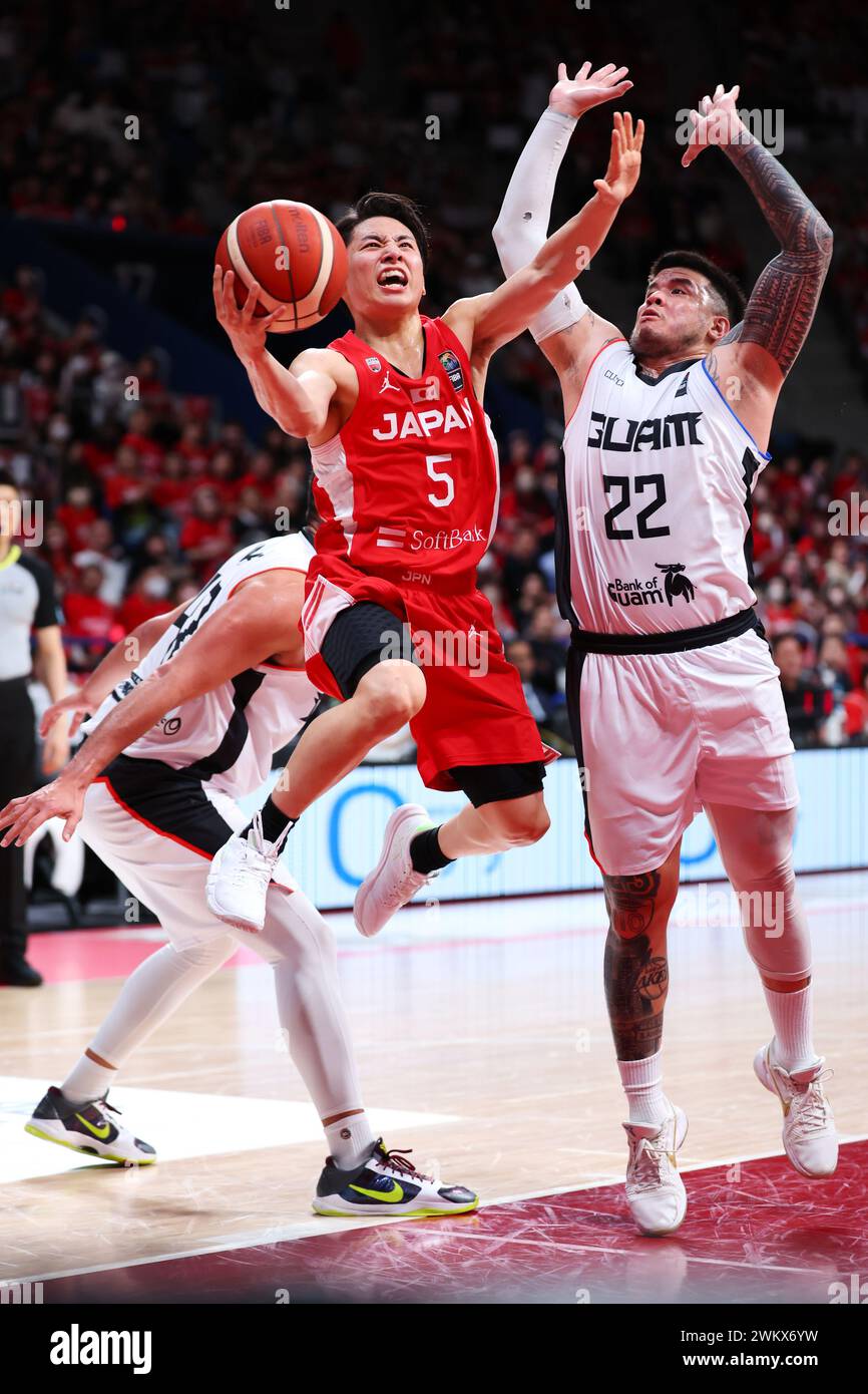 Ariake Coliseum, Tokyo, Japan. 22nd Feb, 2024. Yuki Kawamura (JPN ...