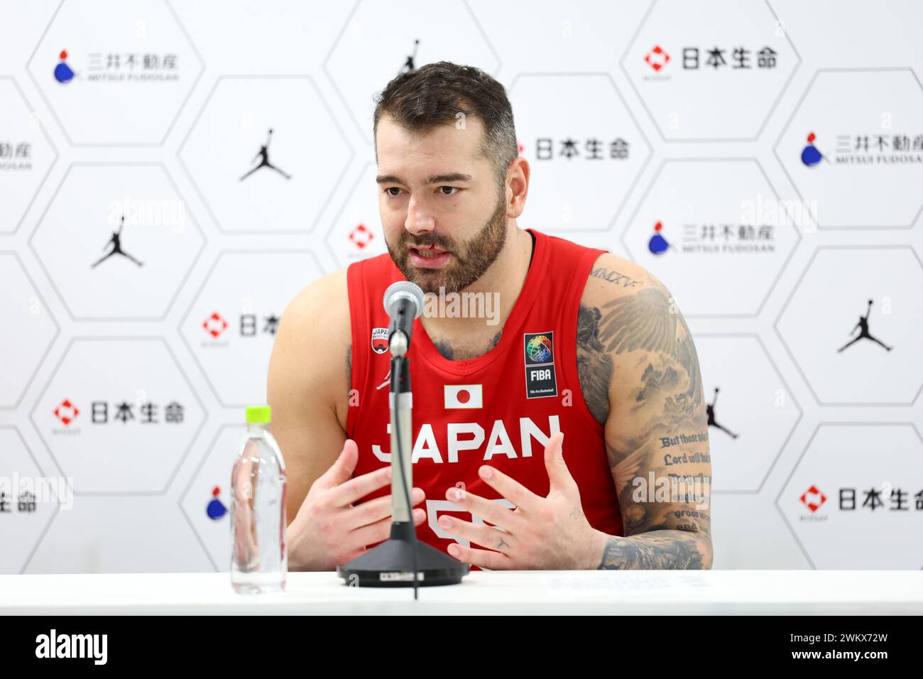 Ariake Coliseum, Tokyo, Japan. 22nd Feb, 2024. Josh Harrellson (JPN ...