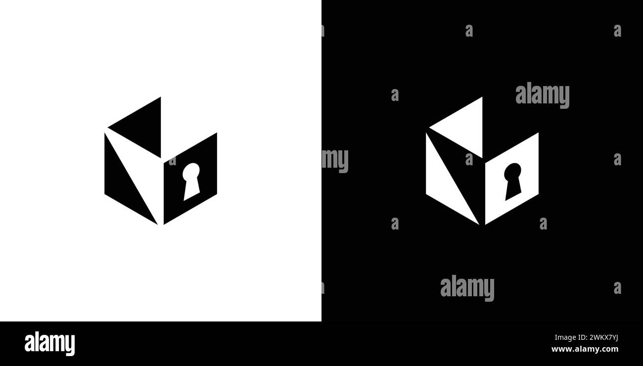 Lock key box Stock Vector Images - Alamy