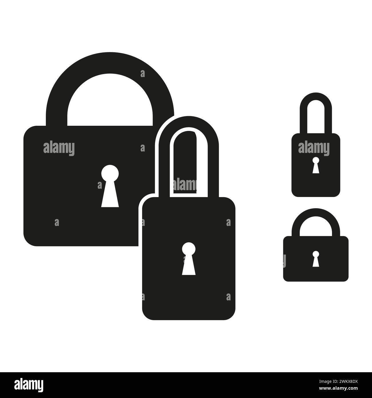 The lock keeper Cut Out Stock Images & Pictures - Alamy