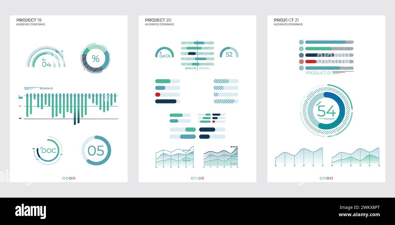 Business charts. Abstract elements business vector illustration Stock ...