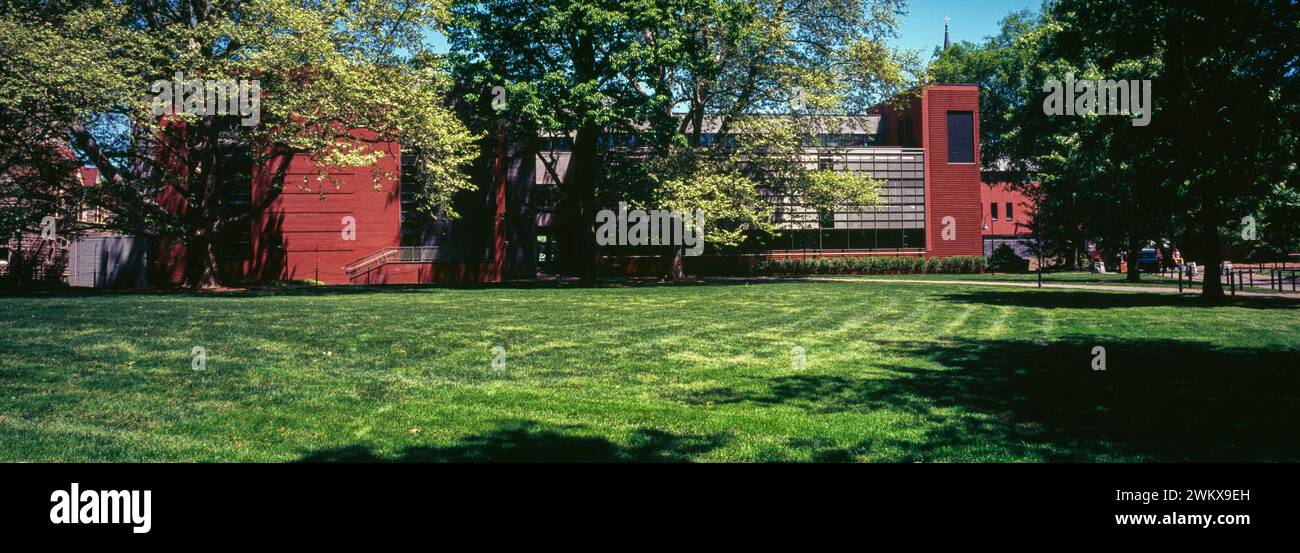 Smith College between trees, Northampton, Massachusetts Stock Photo - Alamy