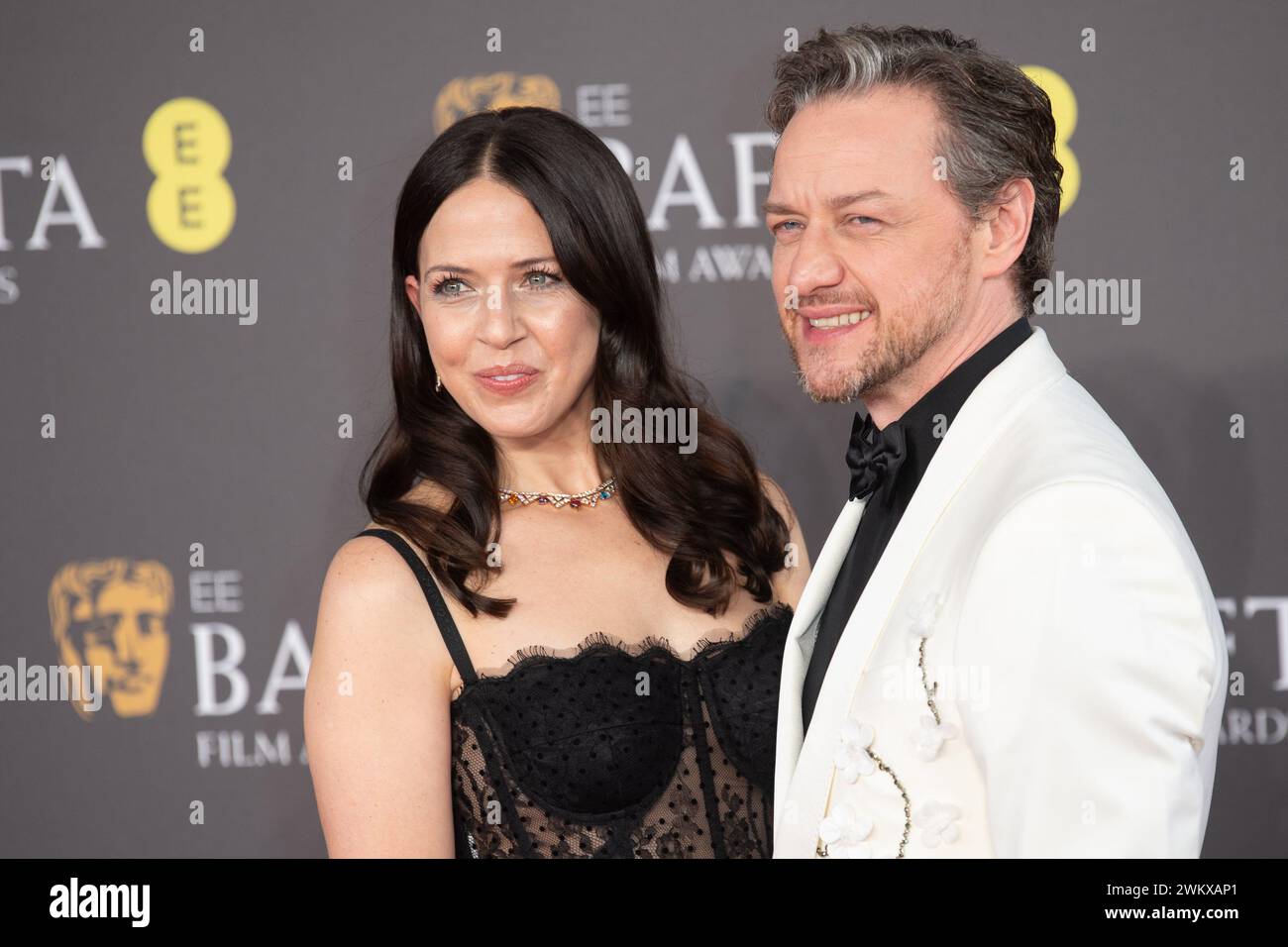 James mcavoy and wife lisa liberati hi-res stock photography and images ...