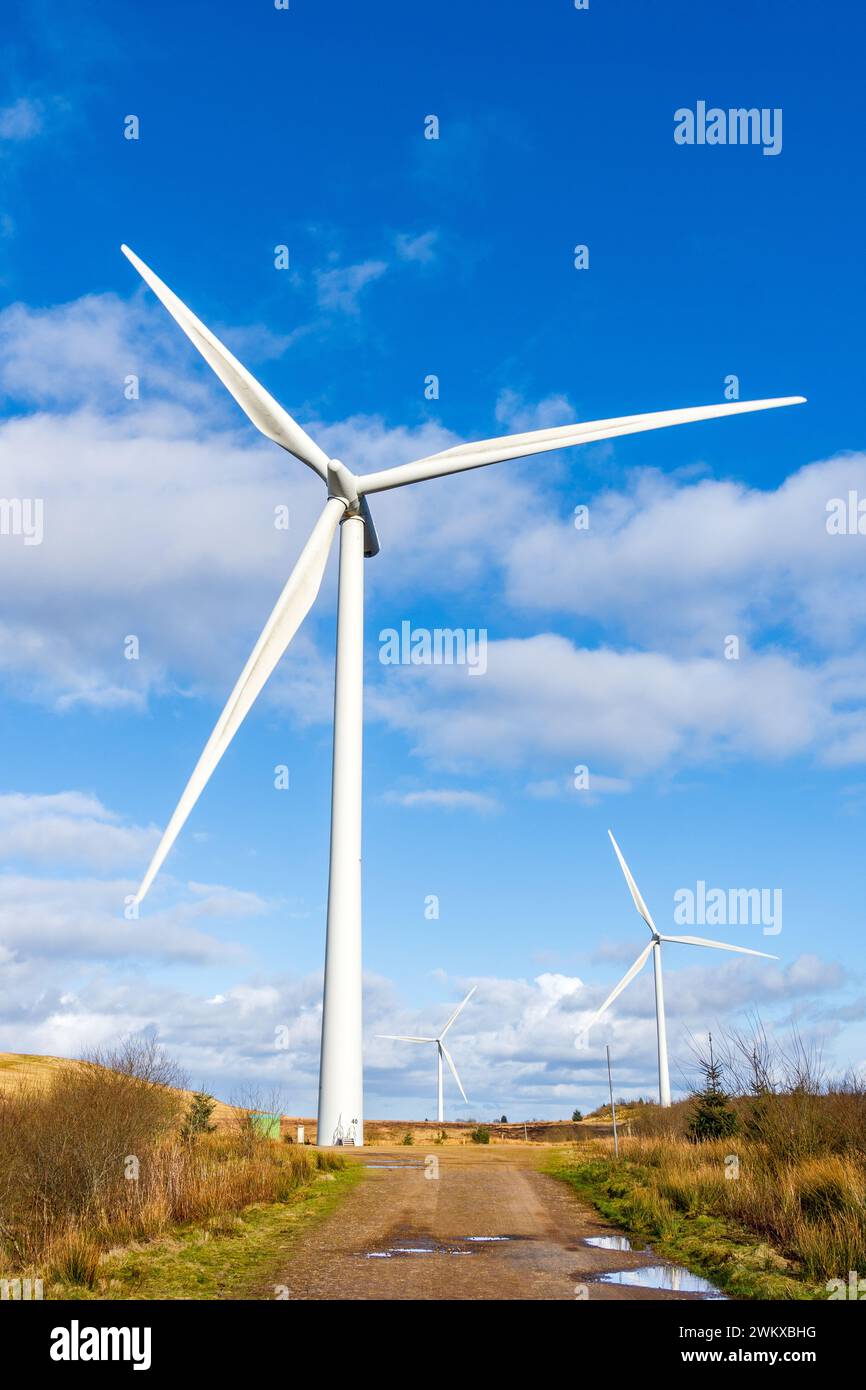 Whitelee wind farm, Eaglesham moor near Glasgow, Scotland, UK. Whitelee ...