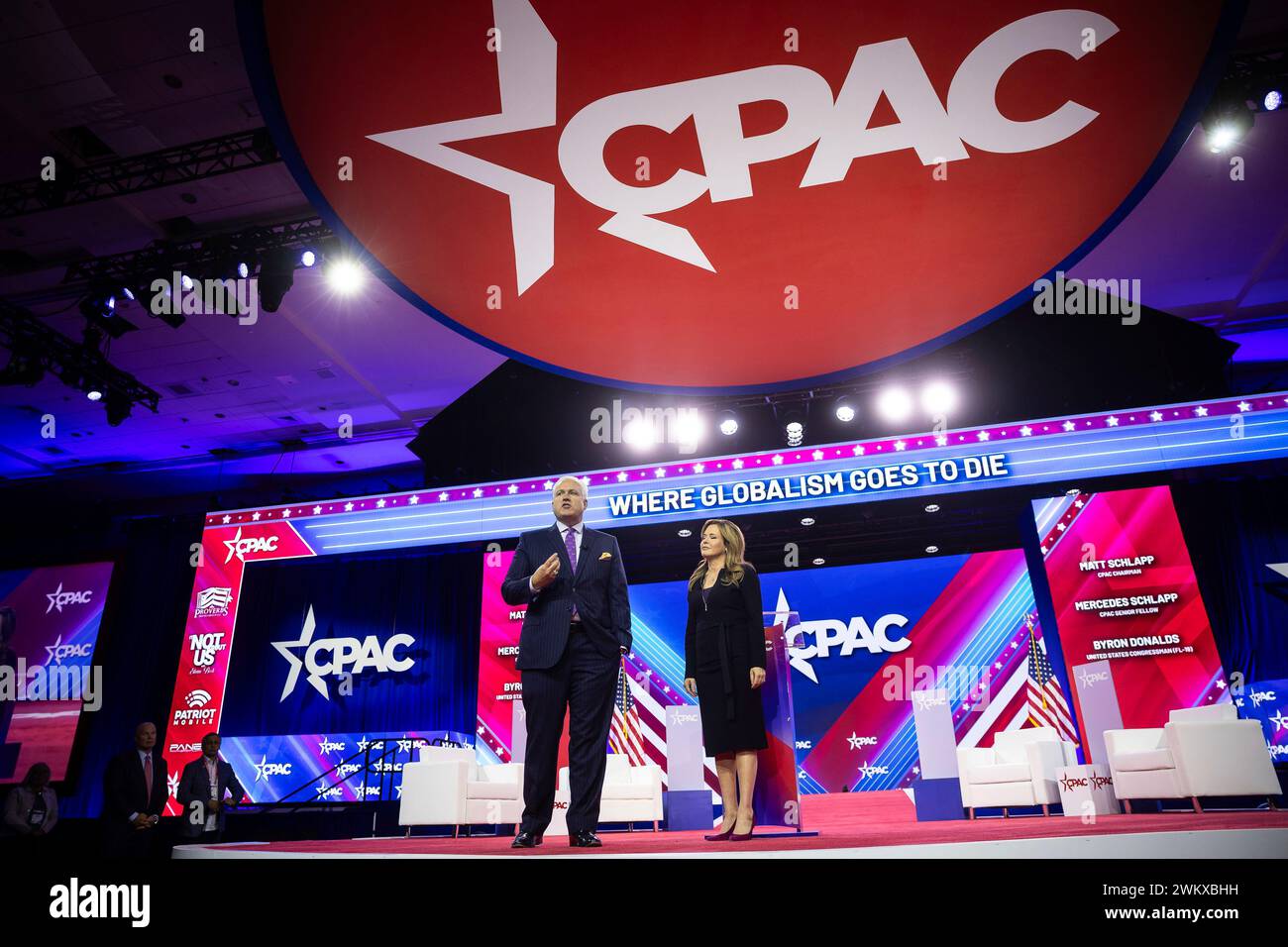 From left, Conservative Political Action Conference (CPAC) Chair Matt ...