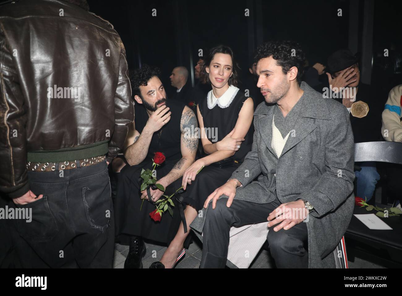 Front row at Thom Browne NYFW Fall/Winter 2024-2025 mens and womens ...