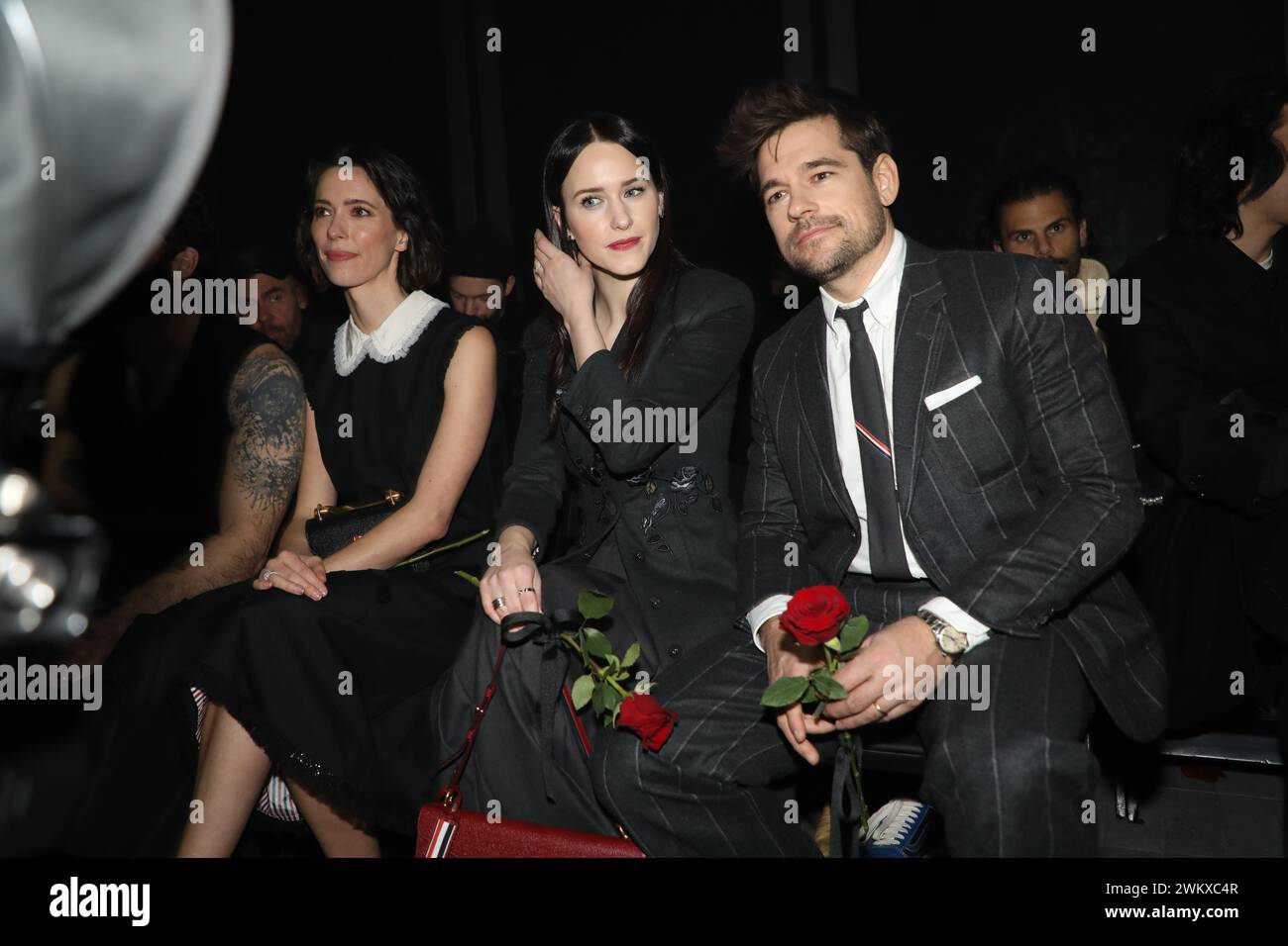 Front row at Thom Browne NYFW Fall/Winter 2024-2025 mens and womens ...