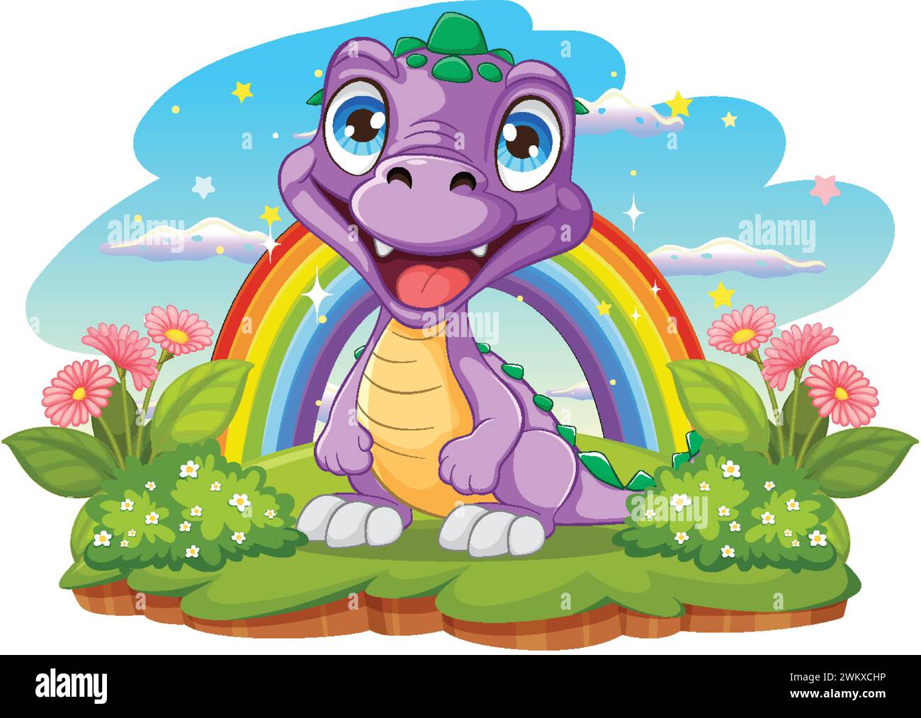 Dragon sitting Cut Out Stock Images & Pictures - Alamy