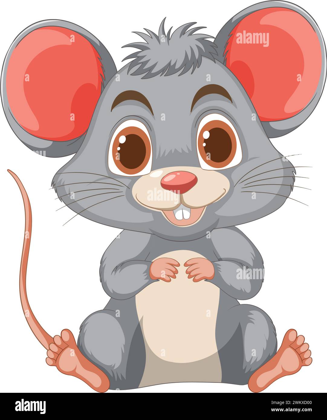 Mouse with whiskers clipart hi-res stock photography and images - Alamy