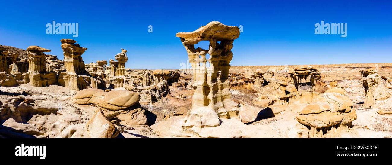 The Alien Throne rock formation, New Mexico, USA Stock Photo - Alamy