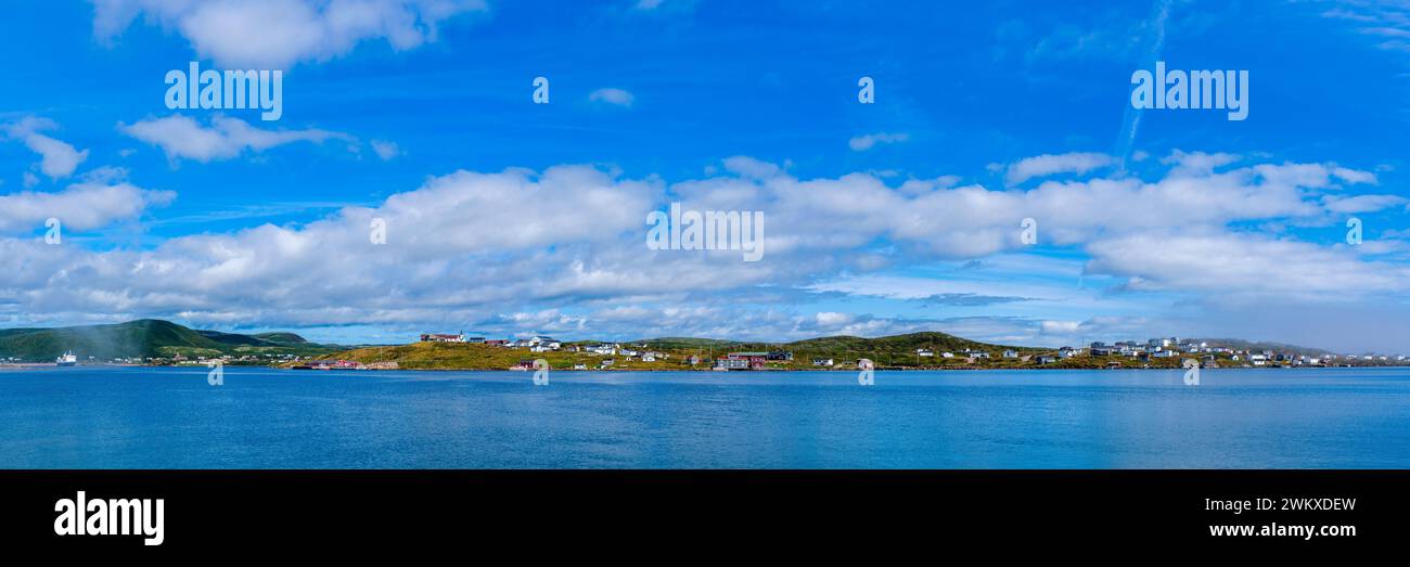 Red Bay, from Saddle Island, Newfoundland, Canada Stock Photo - Alamy