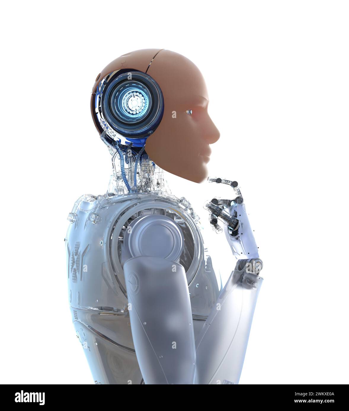 Human like robot hi-res stock photography and images - Alamy