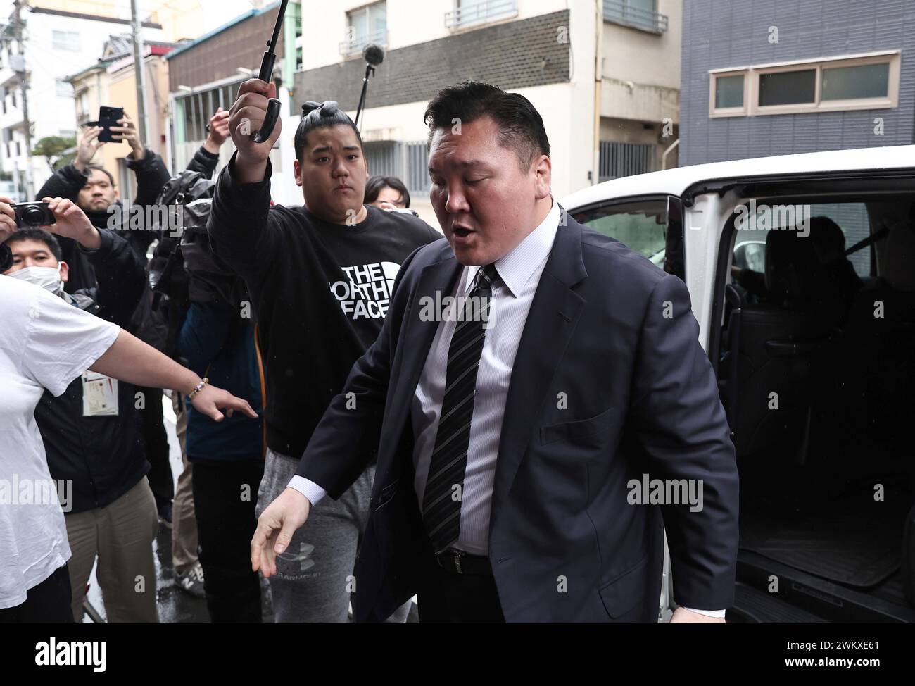 Miyagino stable master, former professional sumo wrestler Hakuho Sho ...