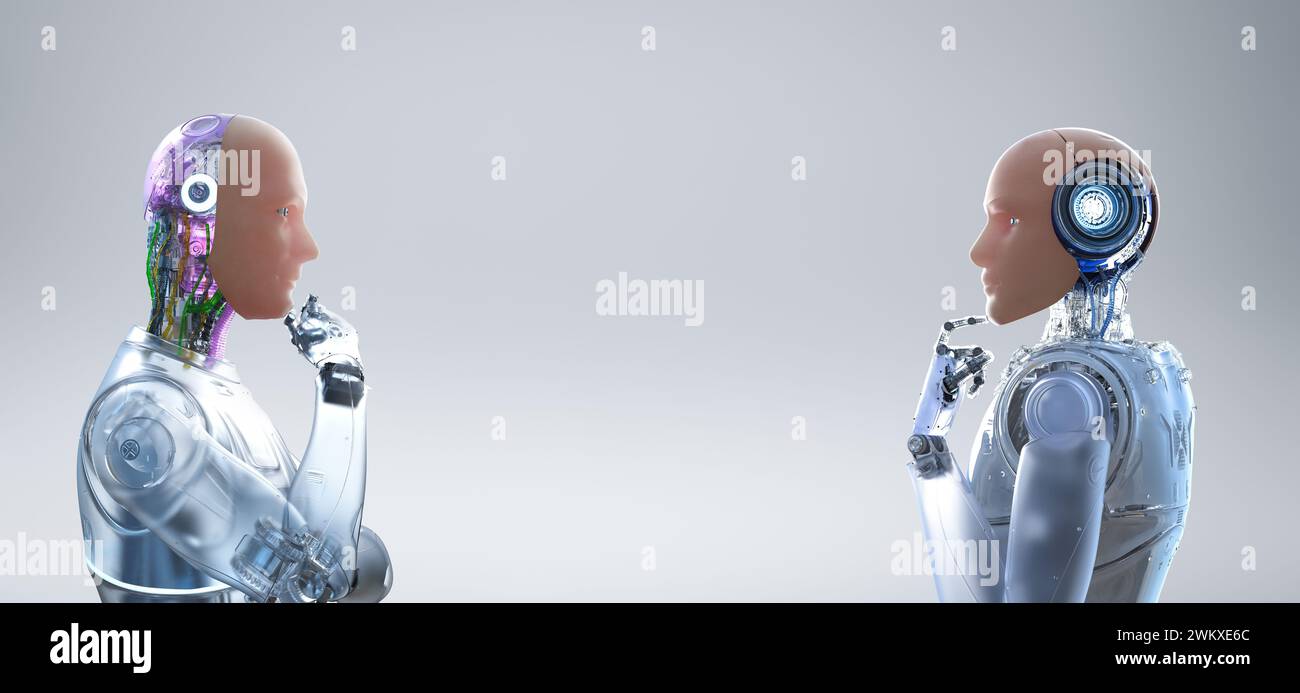 Human like robots hi-res stock photography and images - Alamy
