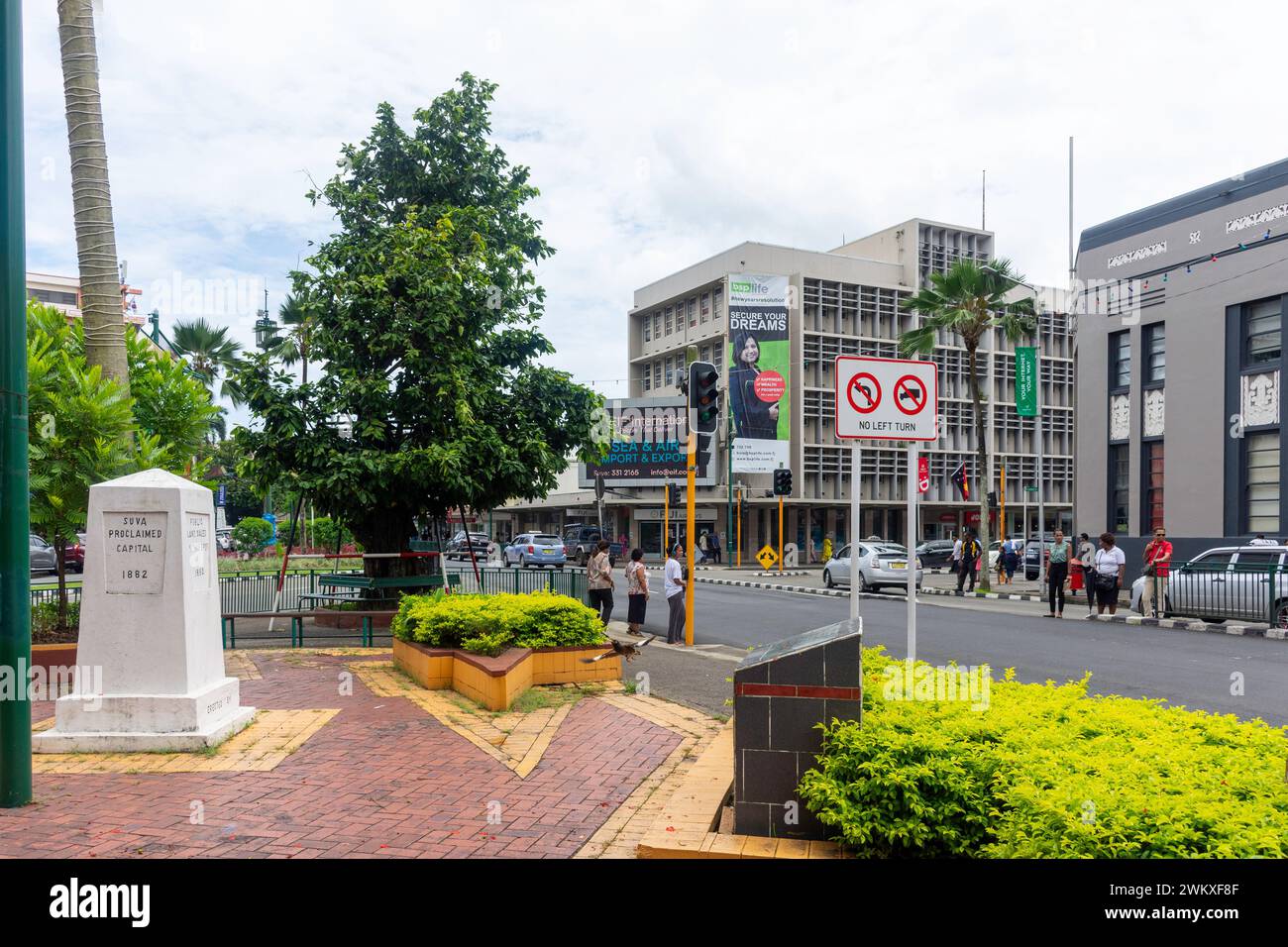 Milestone historic architecture building scott street suva city hi-res ...