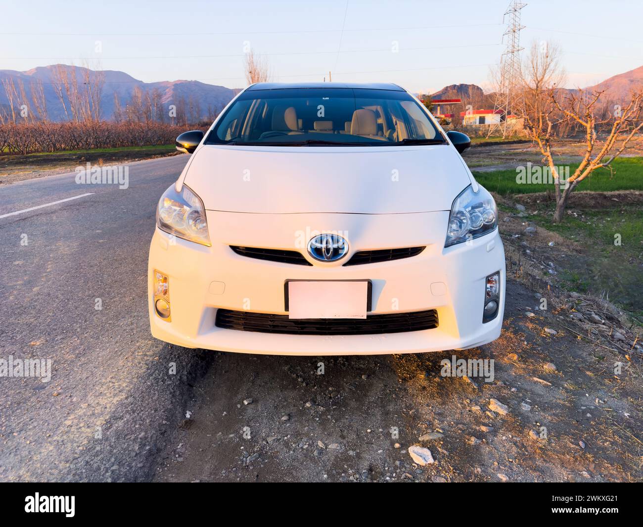 Environmentally friendly Toyota Prius hybrid car: Swat, Pakistan - 20 ...