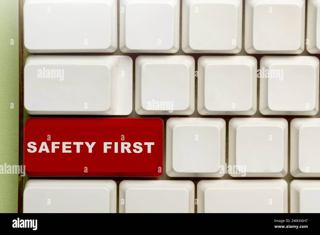 Keyboard button with 'safety first' text. Safety first concept Stock ... Keyboard button with 'safety first' text. Safety first concept Stock ...