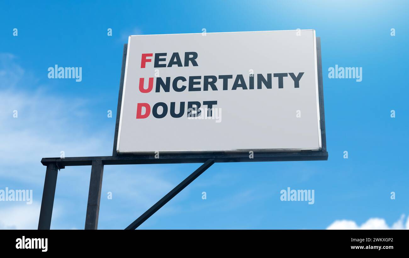 Fear uncertainty doubt hi-res stock photography and images - Alamy