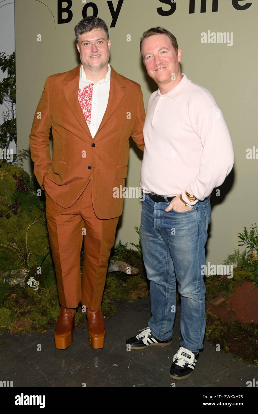 New York, USA. 22nd Feb, 2024. Matthew Herman and Josh Udashkin ...