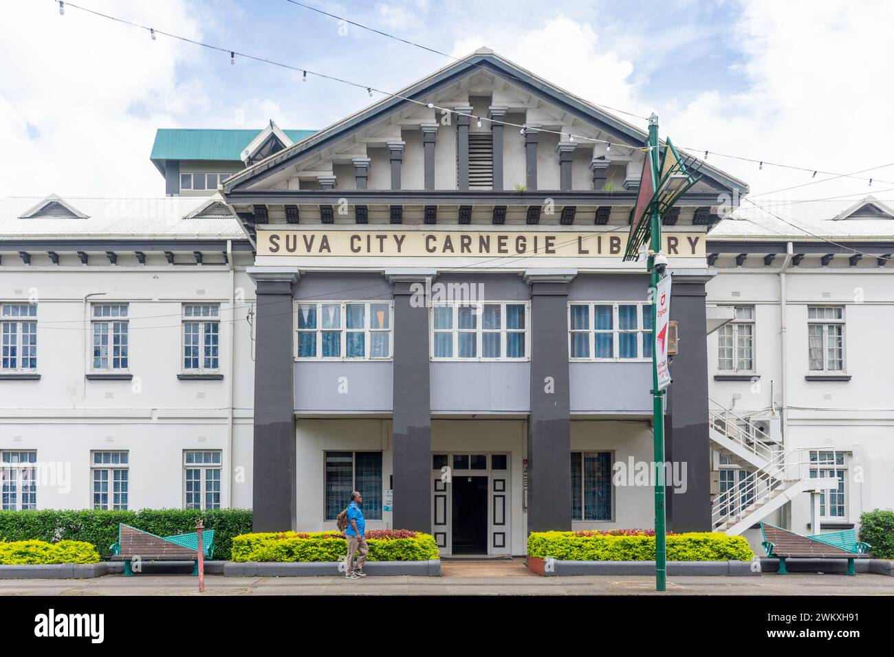 Suva City Carnegie Library, Victoria Parade, Suva, Viti Levu, Republic ...