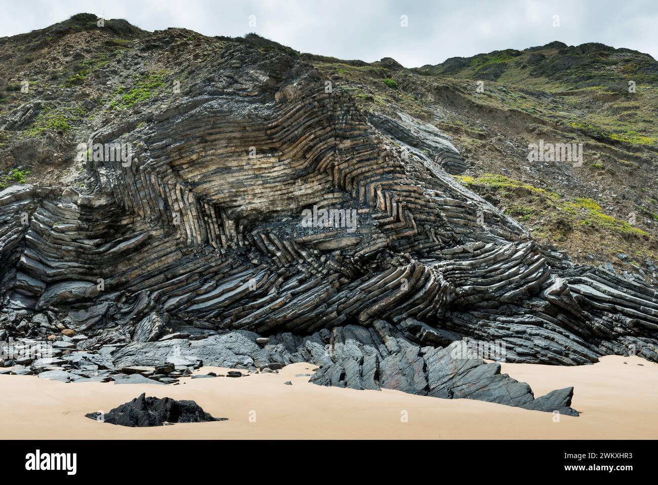 Rocky beach landscape, rocks, sea, Atlantic coast, rocky coast, rock ...