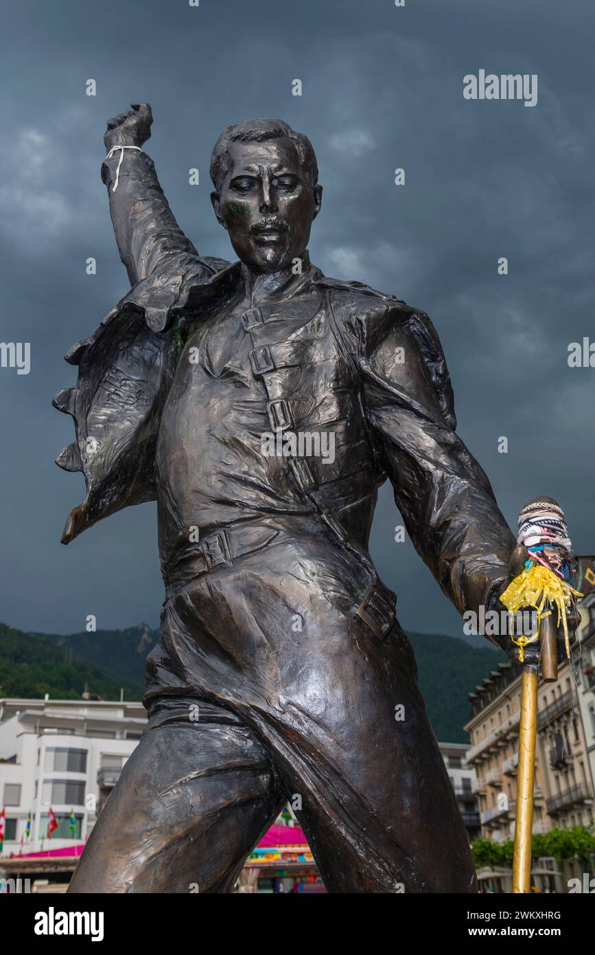Statue of Freddie Mercury, music, rock music, sculpture, artist, famous ...