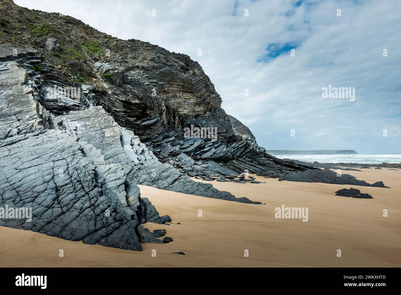 Rocky beach landscape, rocks, sea, Atlantic coast, rocky coast, rock ...