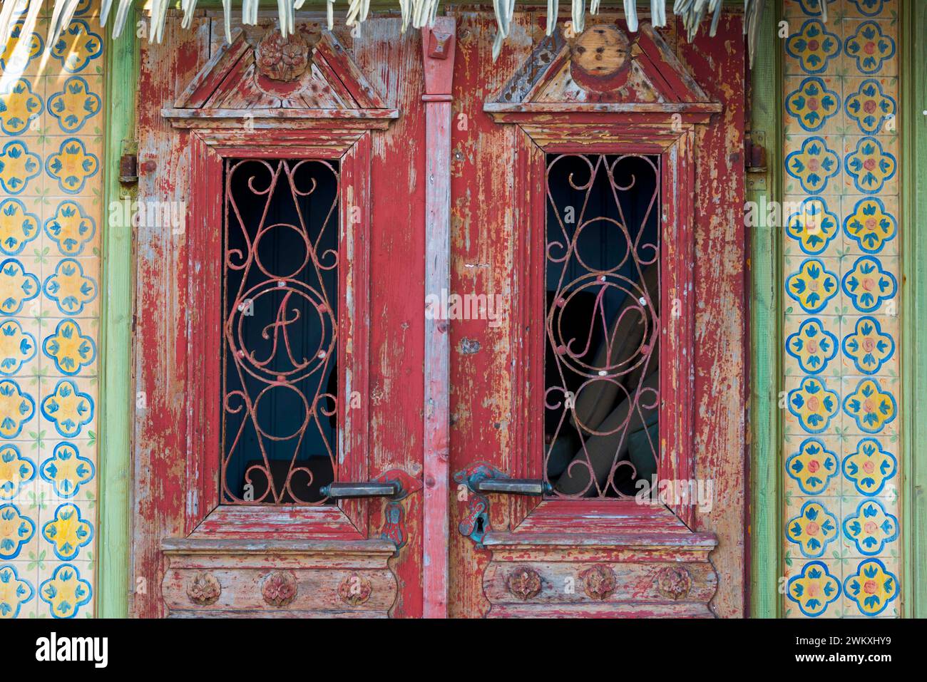 Caribbean wooden house facade, wooden house, pastel, pastel, facade ...