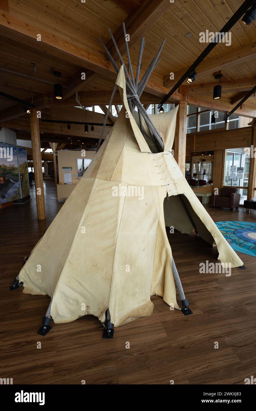 Wanuskewin Heritage Park, Saskatoon, Saskatchewan is dedicated to ...