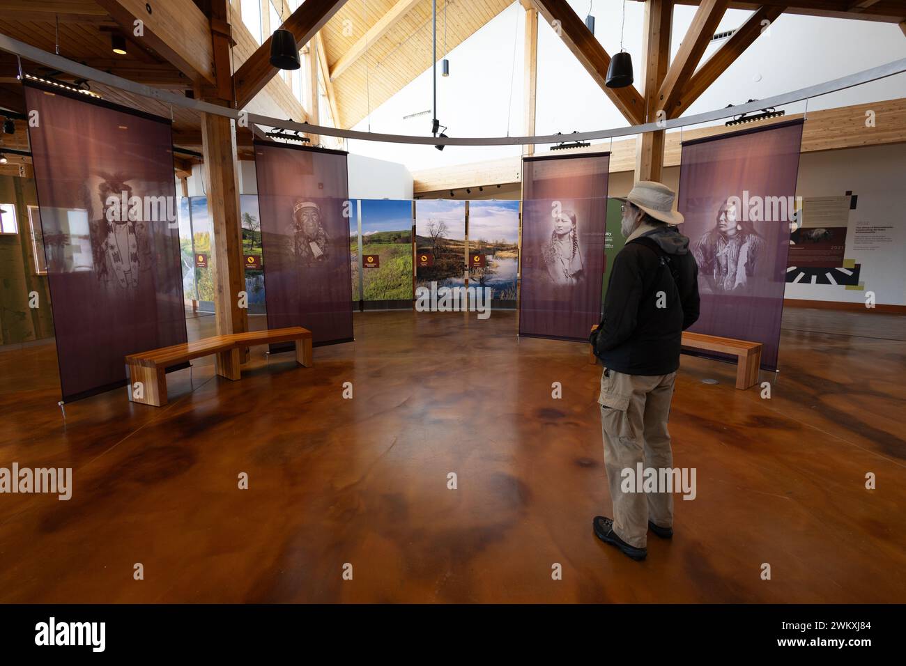 Wanuskewin Heritage Park, Saskatoon, Saskatchewan is dedicated to ...