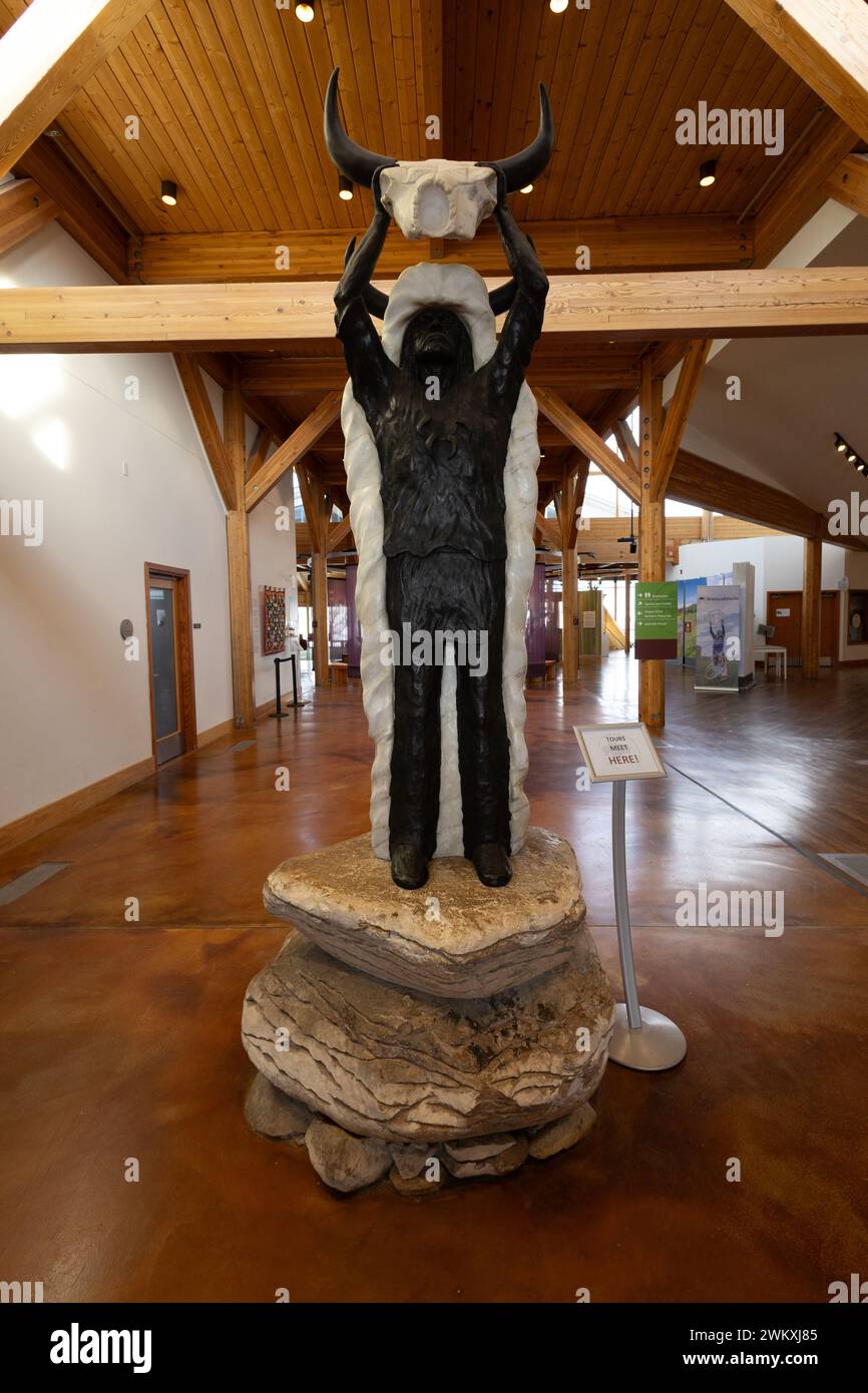 Wanuskewin Heritage Park, Saskatoon, Saskatchewan is dedicated to ...