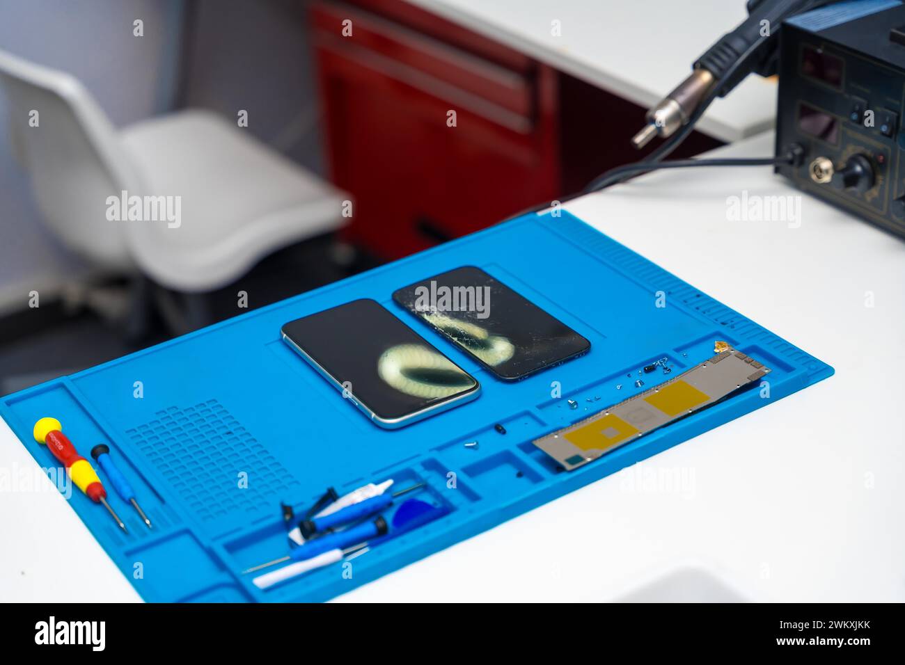High angle half opened hi-res stock photography and images - Alamy