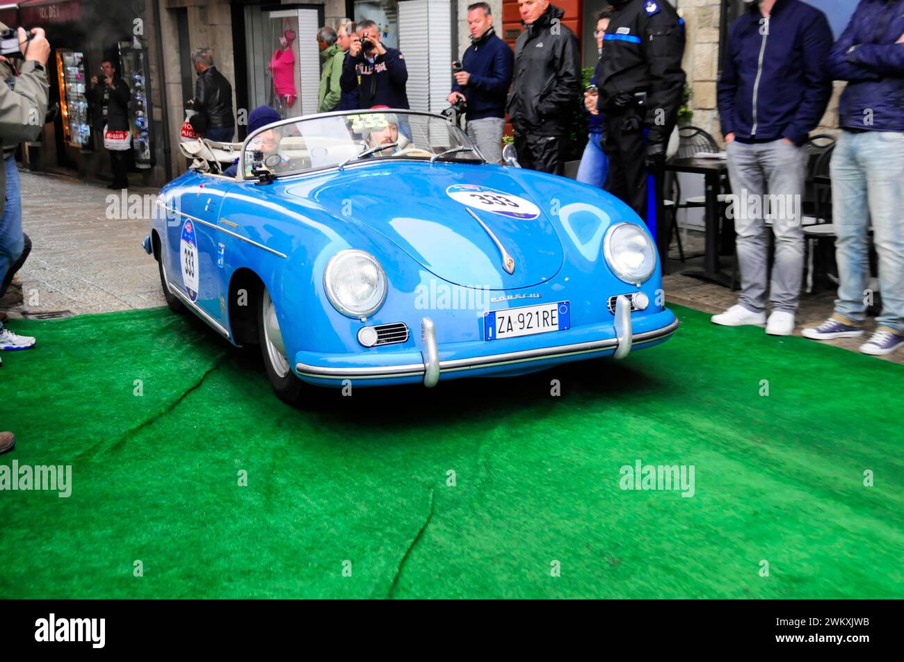 Mille Miglia 2016, time control, checkpoint, SAN MARINO, start no. 333 ...