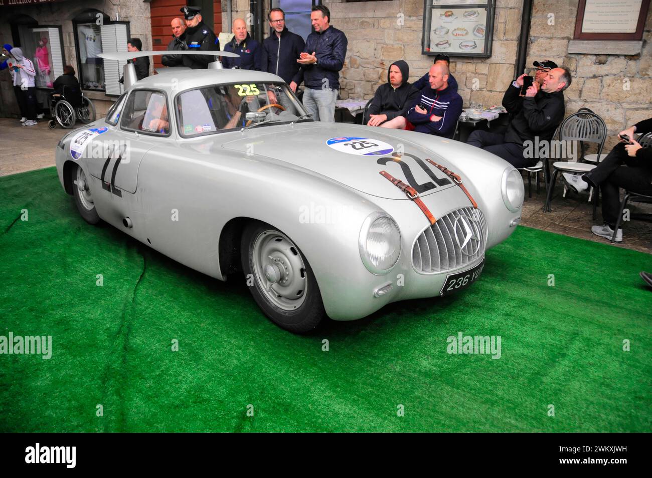 Mille Miglia 2016, time control, checkpoint, SAN MARINO, start no. 225 ...
