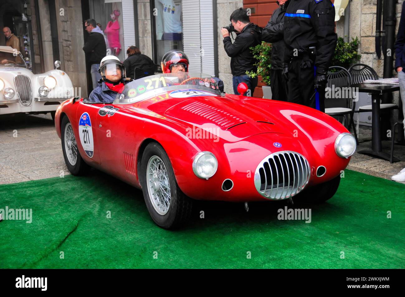 Mille Miglia 2016, time control, checkpoint, SAN MARINO, start no. 271 ...