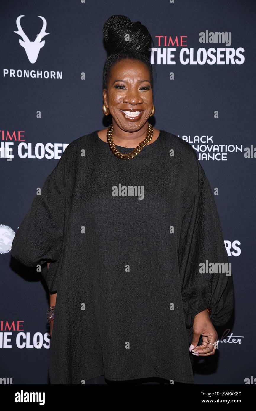 New York, USA. 22nd Feb, 2024. Tarana Burke, founder of 'me too ...